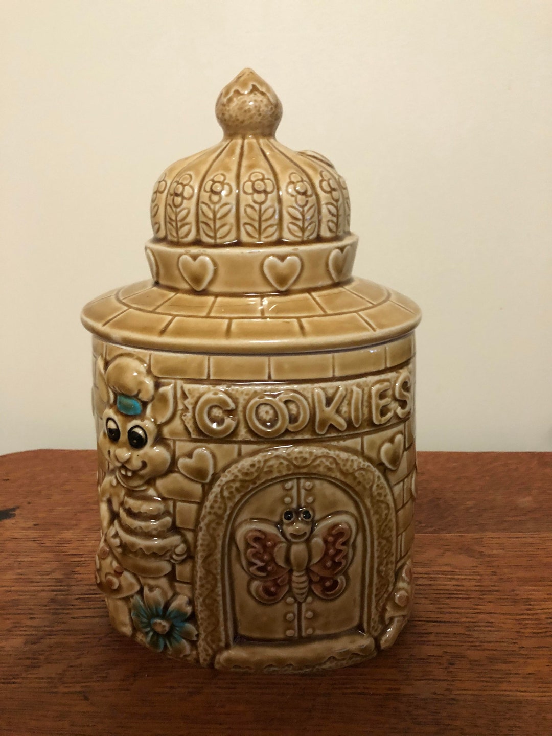Vintage House Cookie Jarnull