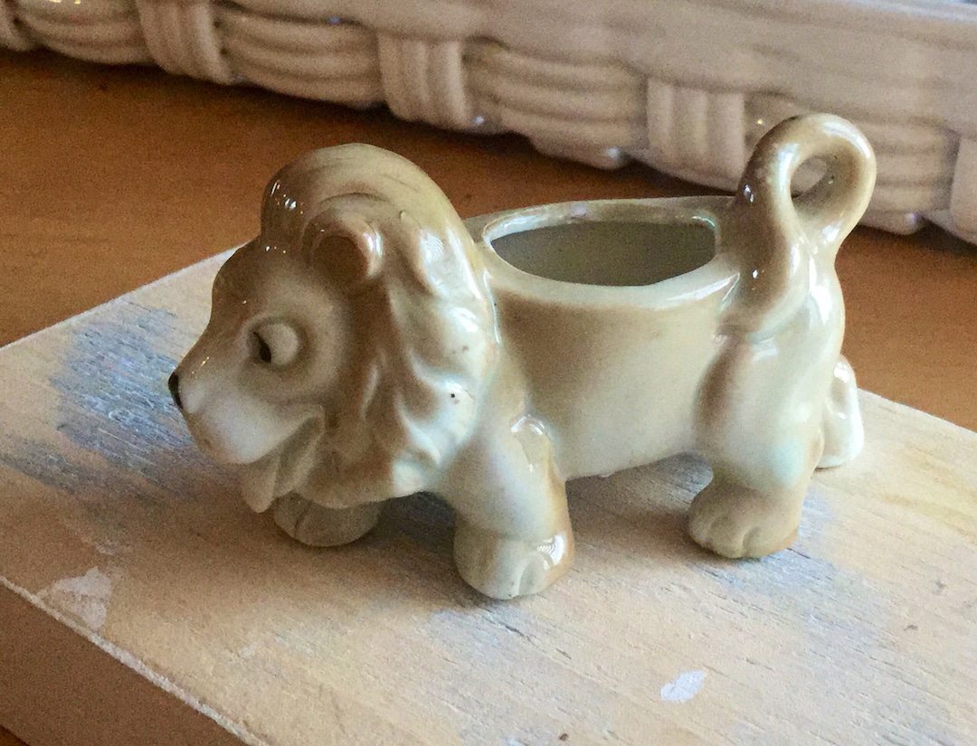 Vintage Made in Germany #5801 Lion Toothpick Holder in Amazing ...