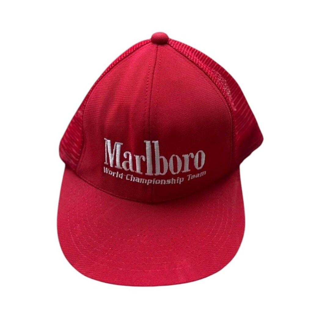 Rare MARLBORO Hat/cap,marlboro Adventure Team, Embroidered Logo, World ...