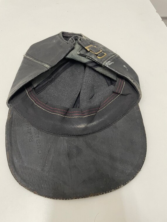 Rare Vintage BRONER Hat, Genuine LAMBSKIN Hat (228) - Gem