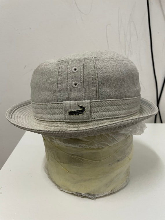 Rare Vintage CROCODILE Bucket Hat, Crocodile Hat Cap - Gem