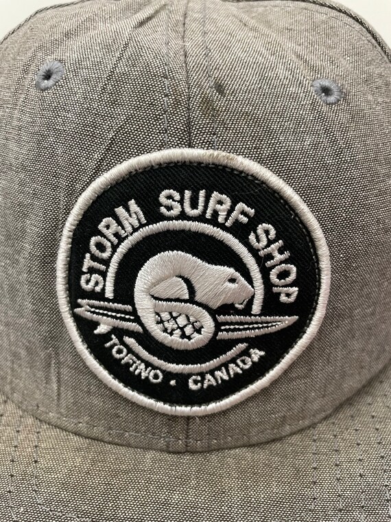 Rare Vintage STORM SURF SHOP hat cap, Torino canada(1… - Gem