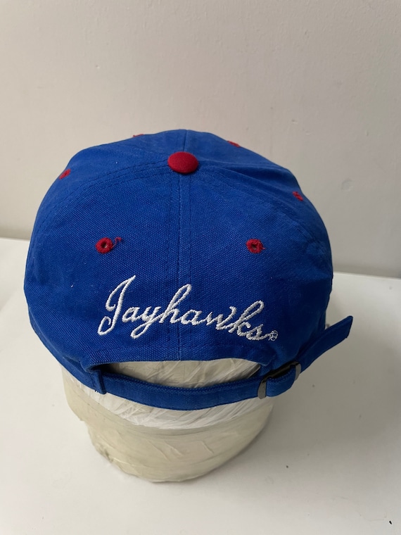 Rare Vintage JAYHAWKS Hat, UNIVERSITY Of KANSAS Hat, … - Gem