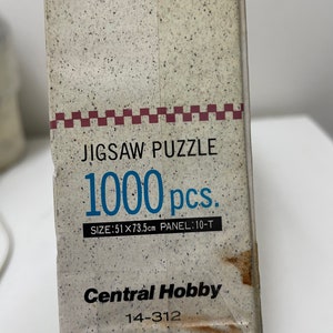 Vintage 90s JAMES DEAN Jigsaw Puzzle 1000pcs, Central Hobby,tmc 1997 ...