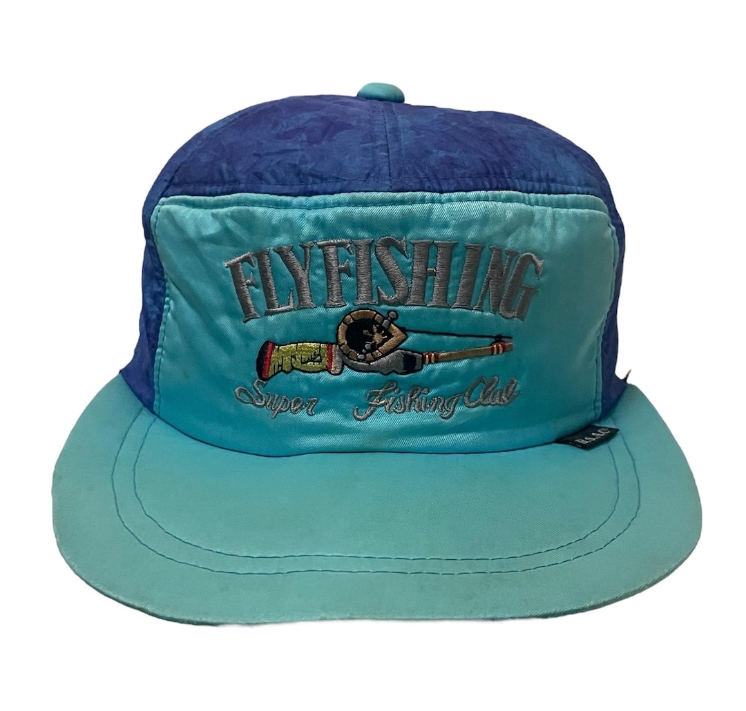 Rare Vintage FLY FISHING Hat,outdoor Sport Challenge Hat, Fishing Pro ...
