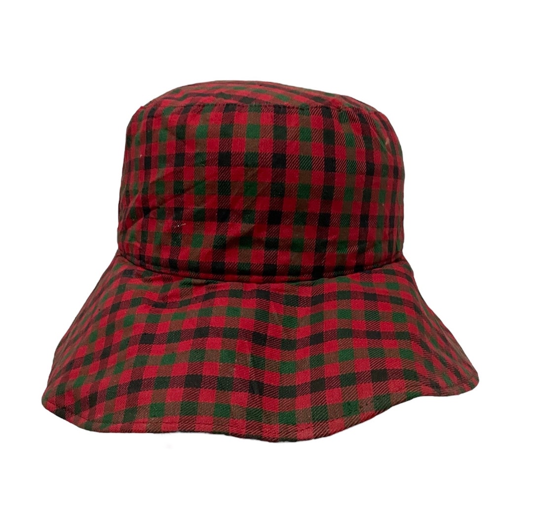 Rare TARTAN Design Bucket Hat, Scottish Hat (94a) - Etsy