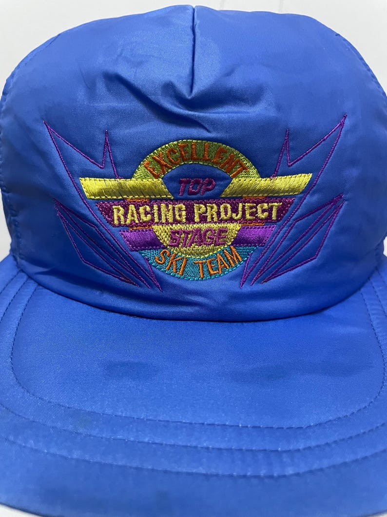 Rare Vintage RACING PROJECT STAGE Hat Cap, Sport Wear, Headwear ...
