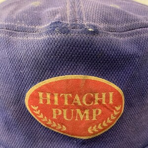 Rare Vintage HITACHI PUMP Hat Cap 203a - Etsy