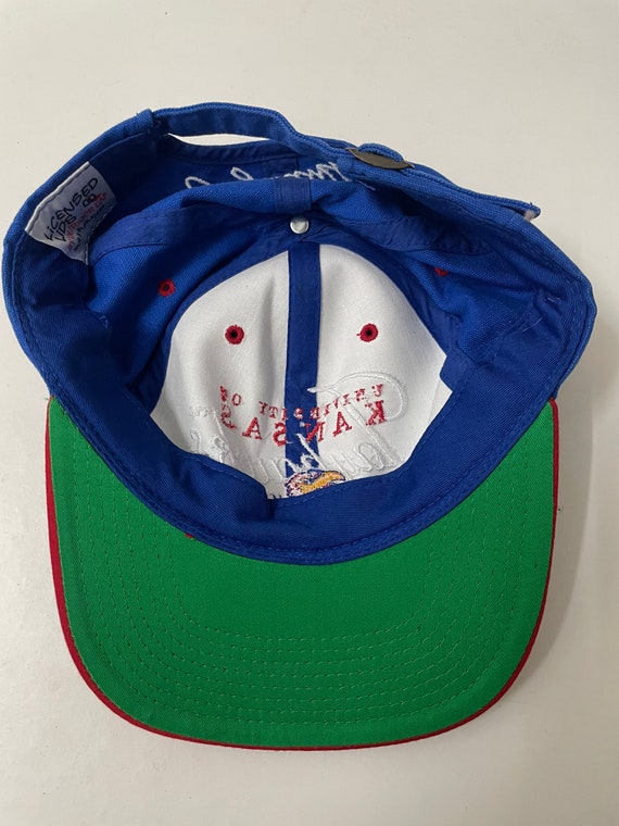 Rare Vintage JAYHAWKS Hat, UNIVERSITY Of KANSAS Hat, … - Gem
