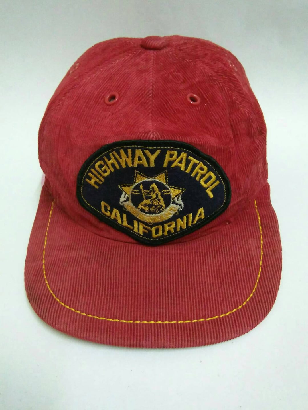 Rare Vintage HIGHWAY PATROL CALIFORNIA Hat Cap, Sergeant California Cap ...