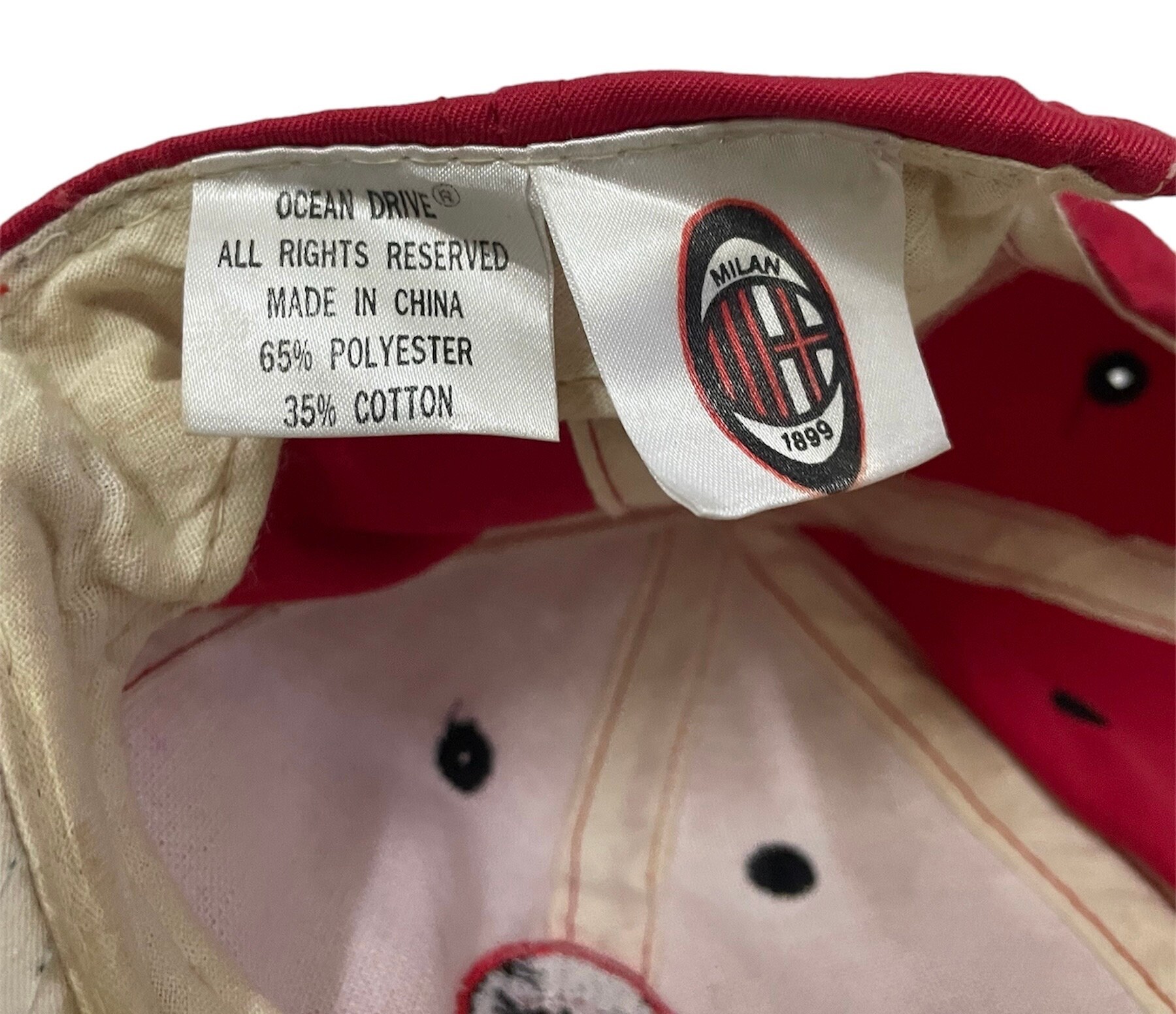 Rare Vintage AC MILAN Hat Sport Sport Cap Casual Head - Etsy
