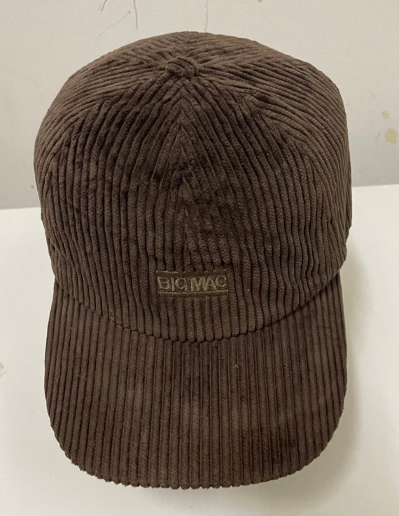 Rare vintage BIG MAC Hat, Corduroy Cap (15a) - Gem