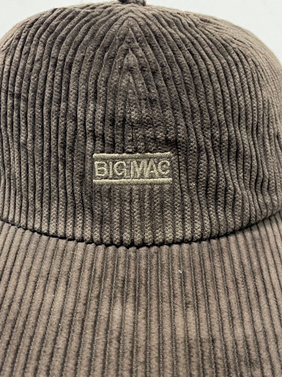 Rare vintage BIG MAC Hat, Corduroy Cap (15a) - Gem