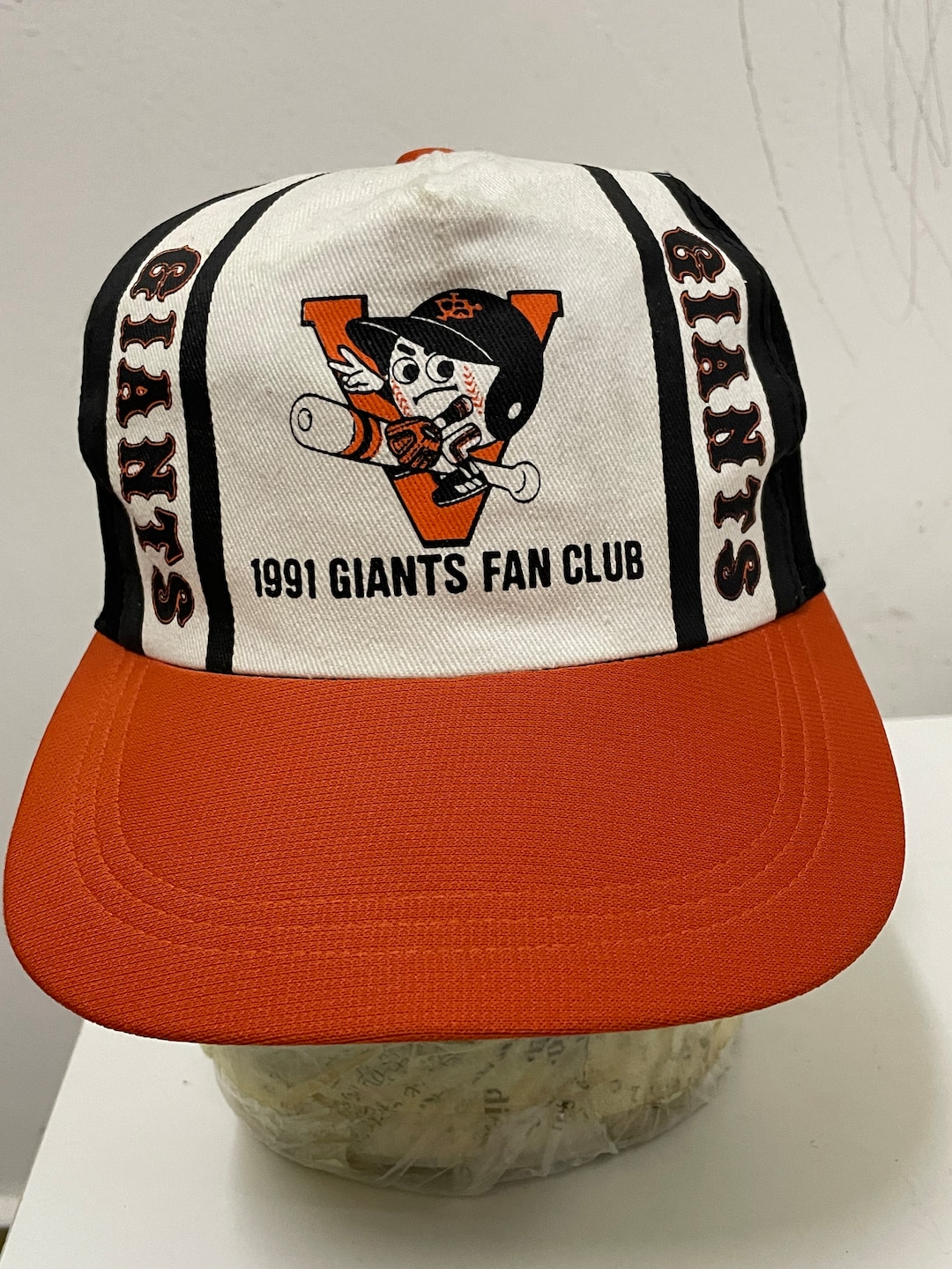 Rare Vintage YOMIURI GIANTS Hat Cap, 1991 Giants Fan Club Hat ...