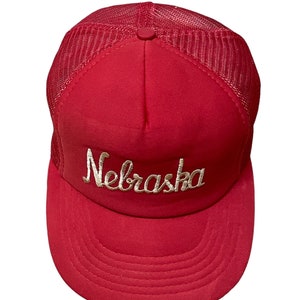 Rare Vintage 80s NEBRASKA Hat, Embroidered Cap, Sport Cap (826) - Etsy