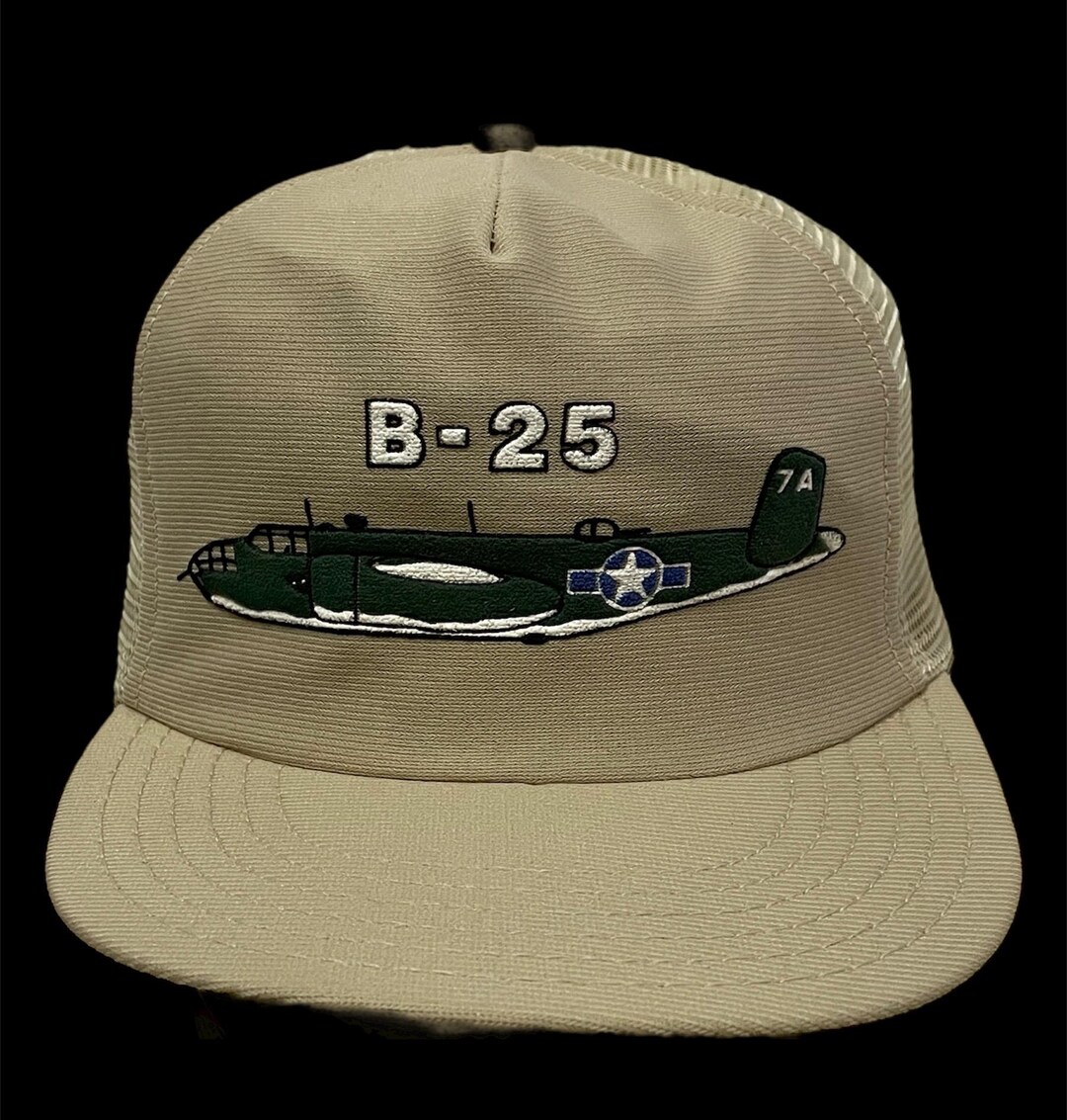 Rare Vintage B-25 Plane Hat, Army, War, Aircraft (476a) - Etsy