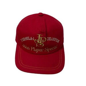 Rare Vintage JOHN PLAYER SPECIAL Hat Cap, Formula-1 Champion Cap, Jps ...