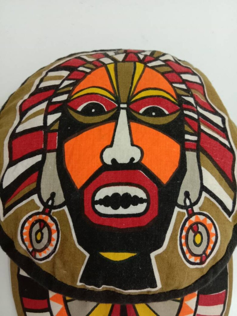 Rare Vintage PRIMITIVE Hat, Aztec Tribal, Abstract, Sportswear, Sport ...