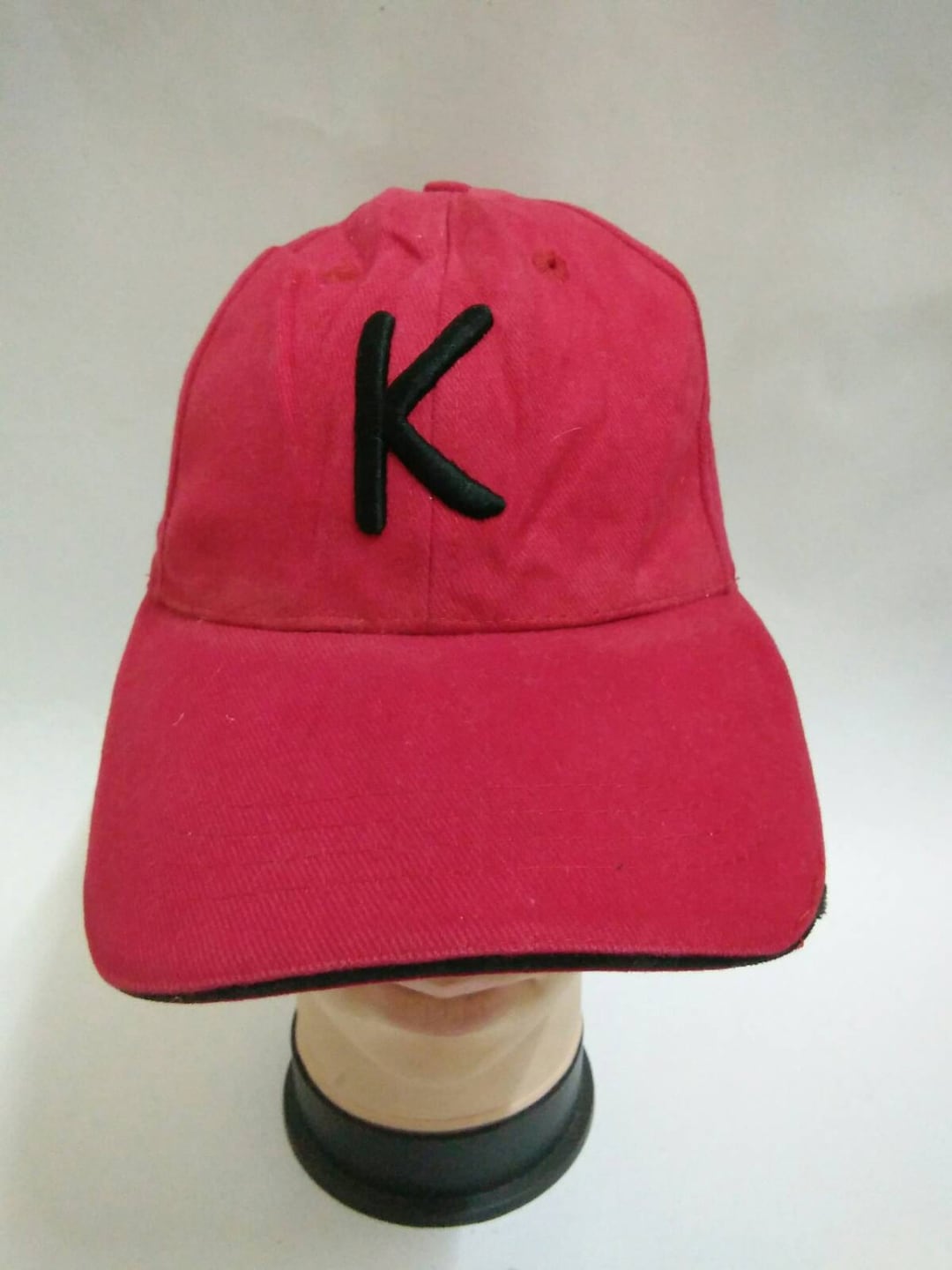 Rare Vintage KOMATSU Hat Cap, Embroidered Logo, Big K Logo, Red Color ...