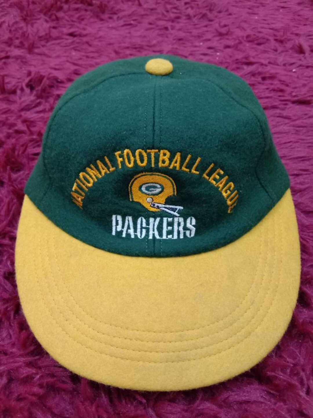 Rare Vintage G PACKERS Hat Cap, National Football League Hat ...