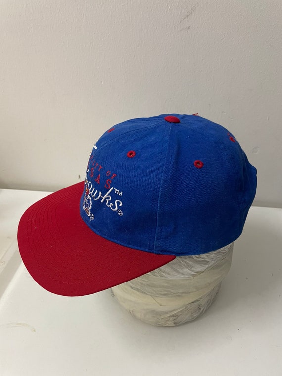 Rare Vintage JAYHAWKS Hat, UNIVERSITY Of KANSAS Hat, … - Gem