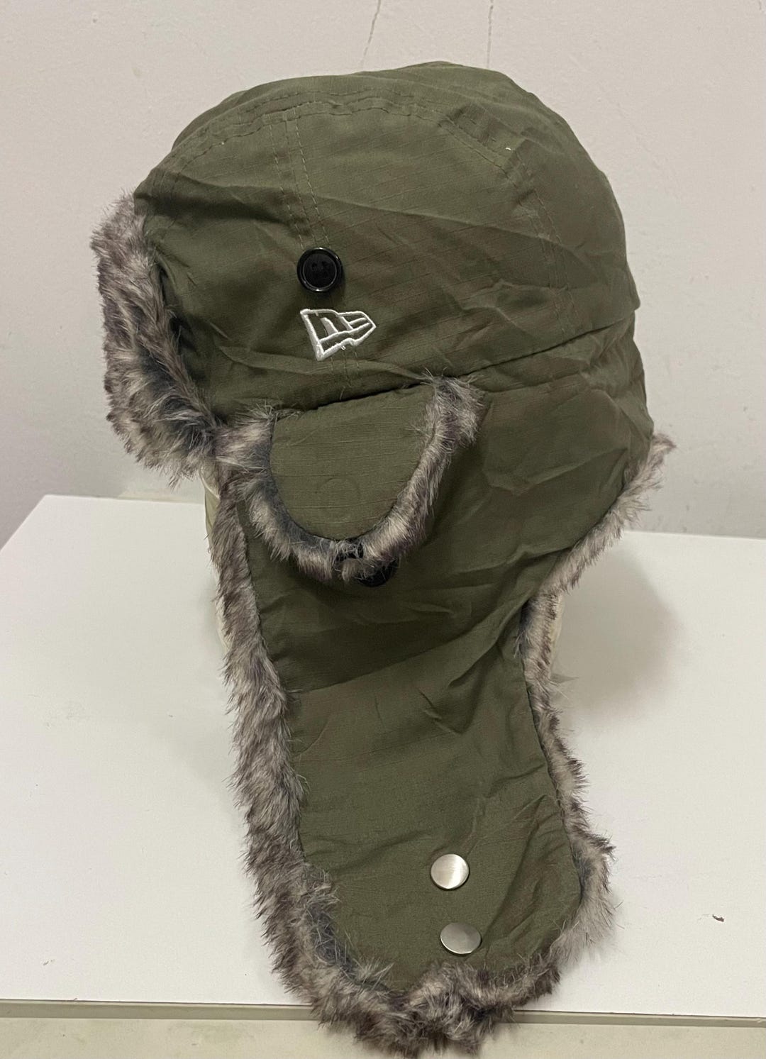 Rare NEW ERA Hat, Fly A Way Hat, Ear Cover Cap, Embroidered Cap, - Etsy