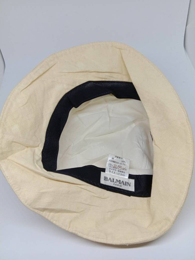 Rare Vintage BALMAIN PARIS Bucket Hat (853) - Etsy