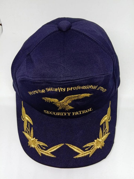 Rare Vintage SECURITY PATROL Hat, eagle logo, We Are … - Gem