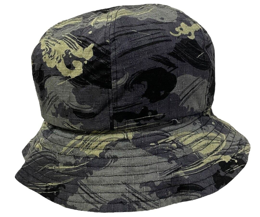 Rare Vintage ABSTRACT Bucket Hat, Rare Design, Rare View, Multicolor ...