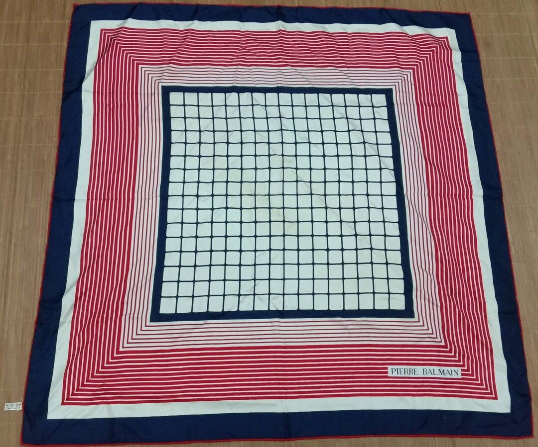 Rare Vintage PIERRE BALMAIN Scarf - Etsy