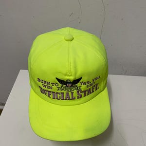 Rare Vintage OFFICIAL STAFF Hat/cap, Ear Cover Cap, Embroidered Cap ...
