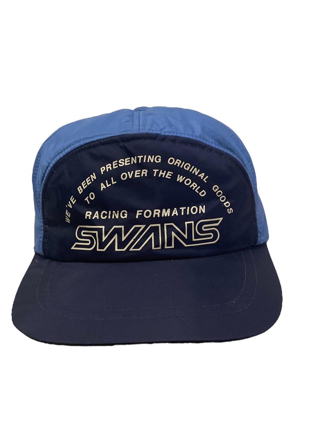 Rare Vintage SWANS Hat, Spell Out Logo, Snow Cap-ear Warmer Hat, Racing ...