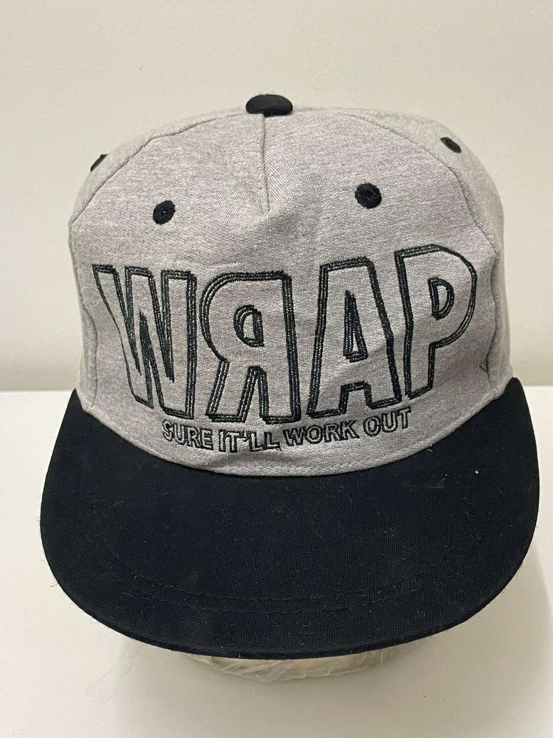 Rare WRAP Hat Cap, Sure It'll Work Out.(405) - Etsy