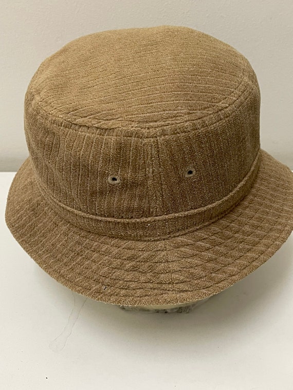 Rare Vintage EMERALD BLUE Bucket Hat(523) - Gem