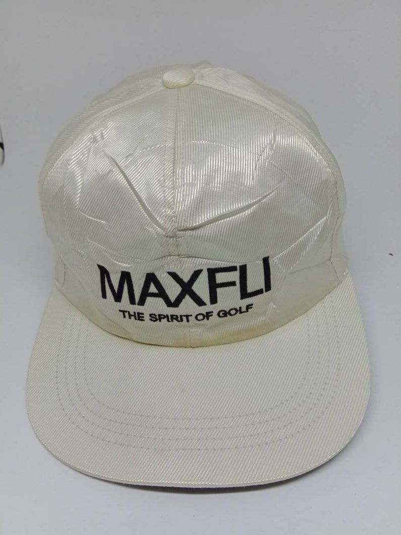 Rare Vintage MAXFLI Hat, the Spirit of Golf Hat, Dunlop Headwear ...