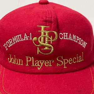 Rare Vintage JOHN PLAYER SPECIAL Hat Cap, Formula-1 Champion Cap, Jps ...