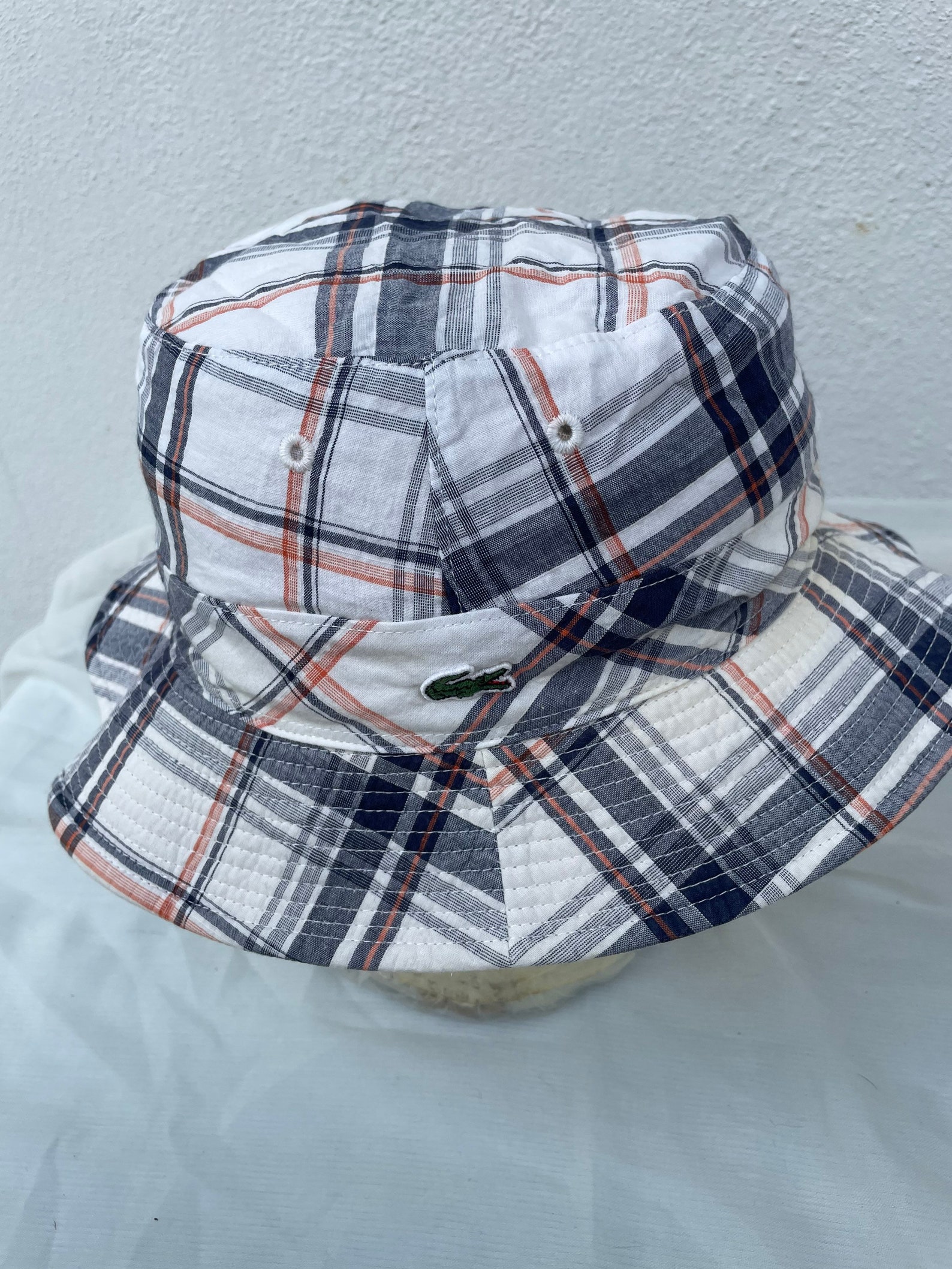 Rare Vintage LACOSTE Bucket Hat, Embroidered Logo, Casual, Hipster ...