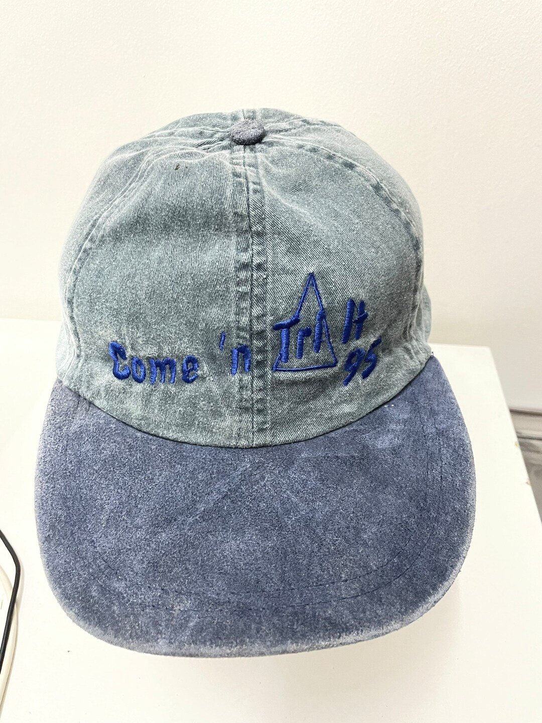 Rare Vintage 90s ALBERTA SUMMER GAMES Hat Cap, Come 'n Tri It 95 ...