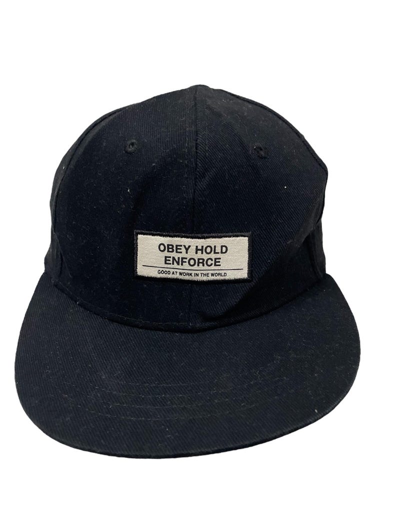 Rare ENVYM Hat Cap, Obey Hold Enforce, Good at Work in the World, Ailes ...