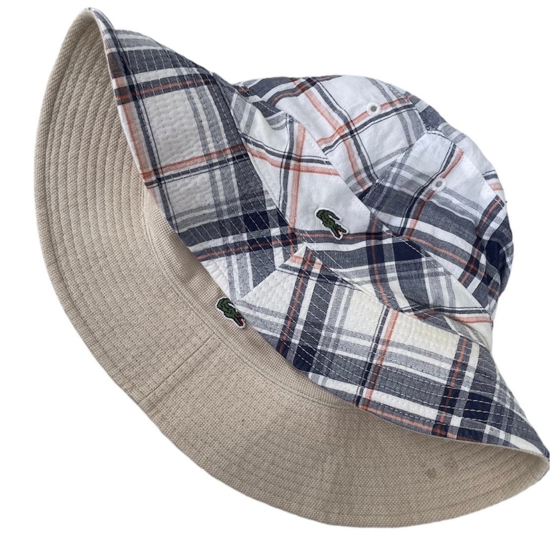 Rare Vintage LACOSTE Bucket Hat, Embroidered Logo, Casual, Hipster ...