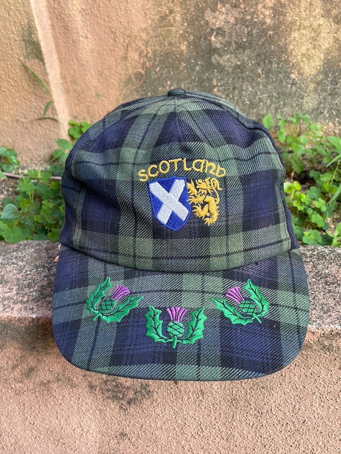 Rare Vintage SCOTLAND Hat Cap, Tartan Design, Scotish (506a) - Etsy