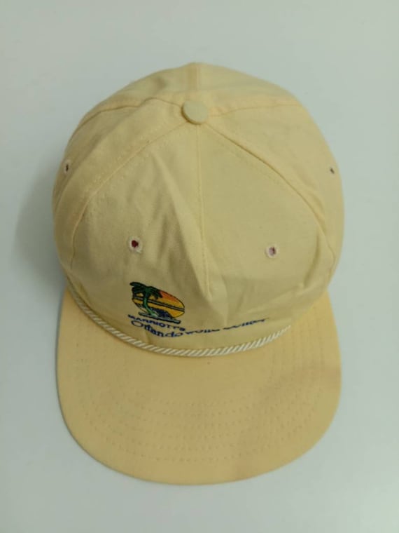 Rare Vintage MARRIOTTS ORLANDO WORLD Center Hat, Texa… - Gem