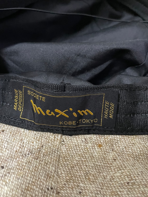 Rare Vintage MAXIM KOBE TOKYO Bucket Hat(1165) - Gem