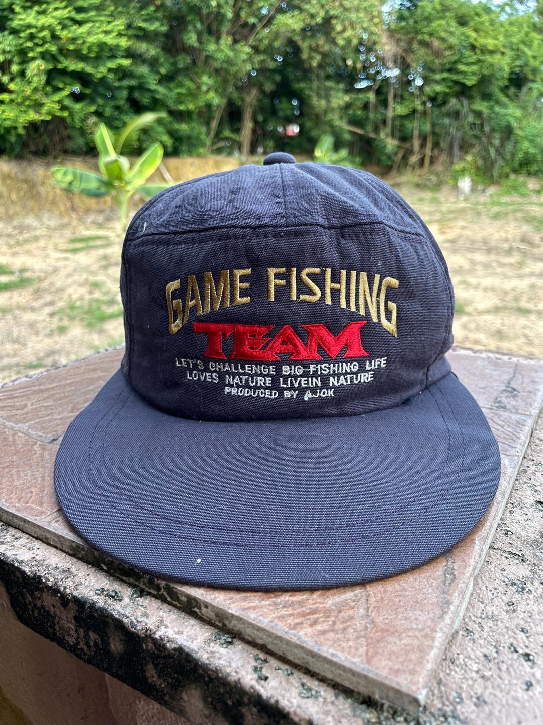 Rare Vintage GAME FISHING Team by AJOK Hat Cap, Sport Wear, Headwear ...