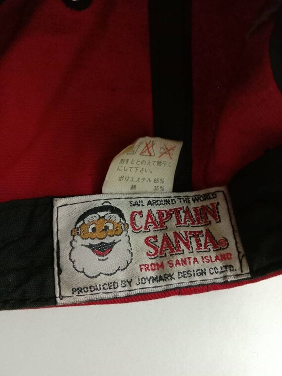 Rare Vintage CAPTAIN SANTA Sport Club Hat (1028) - Gem