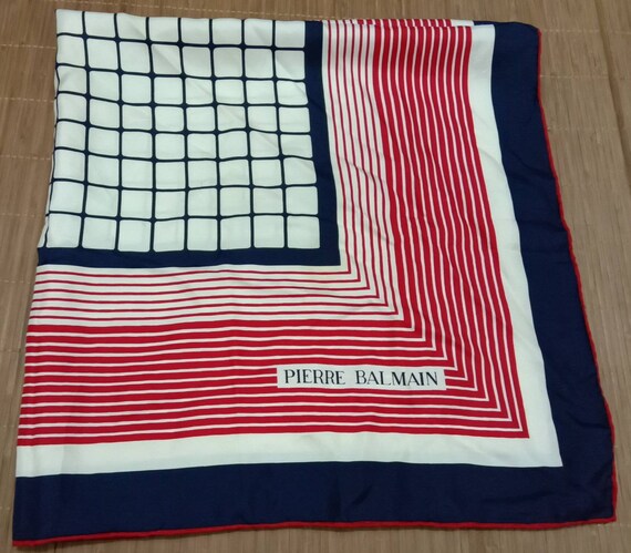 Rare vintage PIERRE BALMAIN scarf - Gem
