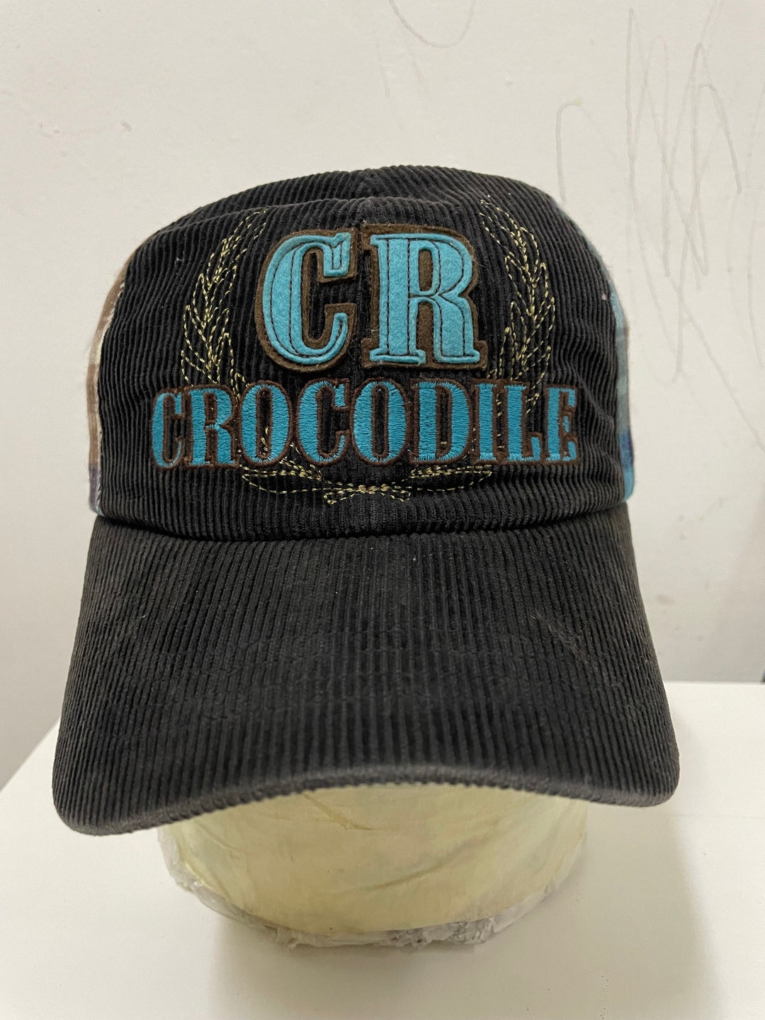 Rare Vintage CROCODILE Hat Cap, Corduroy Cap, Tartan (289) - Etsy