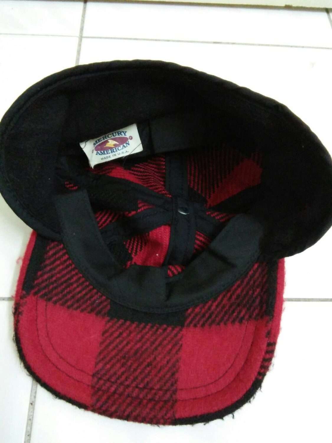 Rare Vintage MERCURY AMERICAN Hat Cap Tartan Design Scotish - Etsy UK