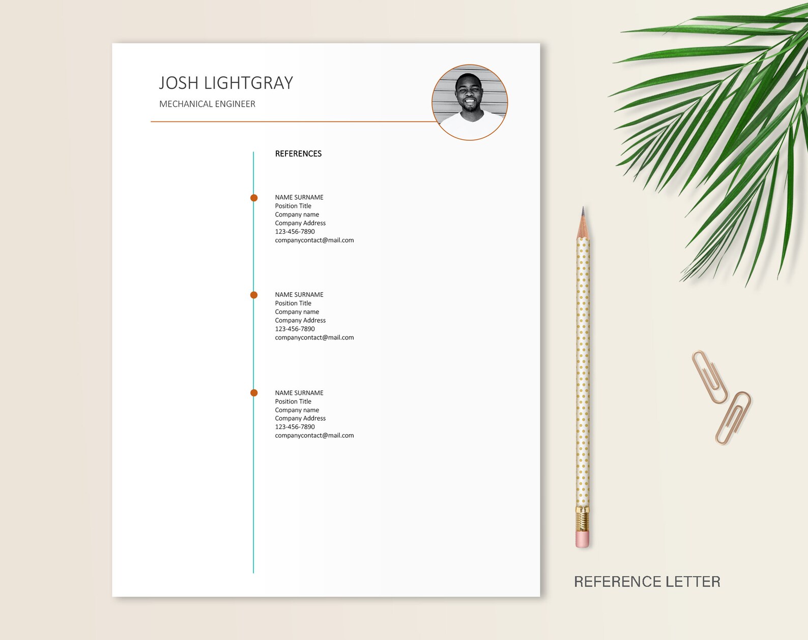 Engineer Resume Template Word Engineer CV Template Engineer Resume ...