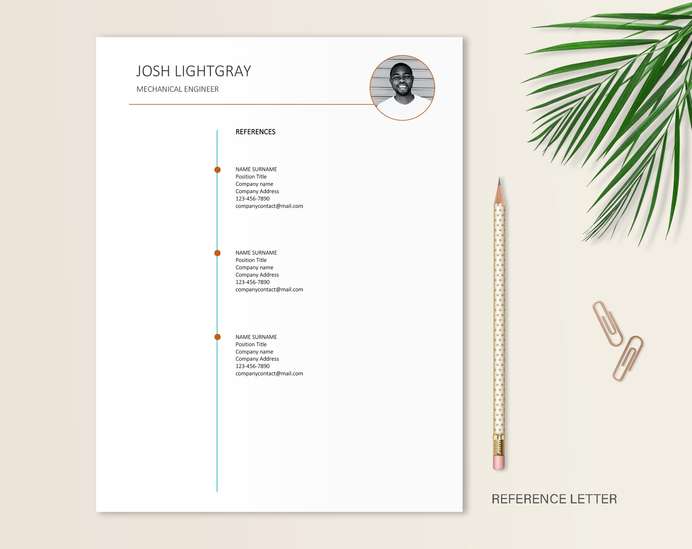 Engineer Resume Template Word Engineer CV Template Engineer Resume ...